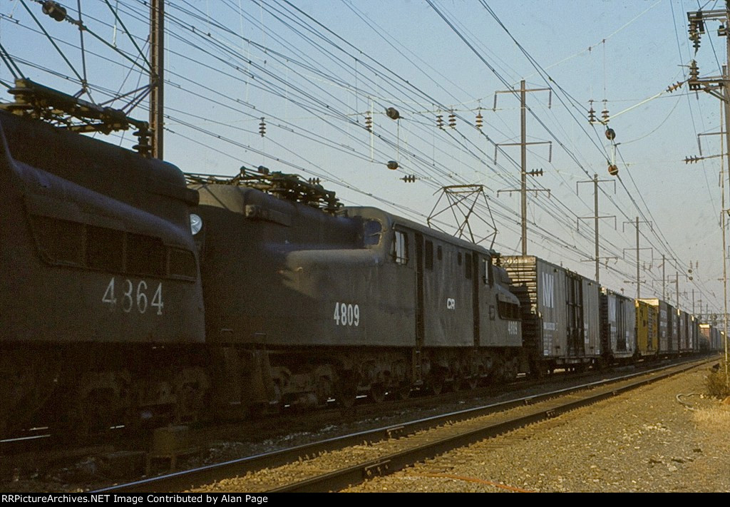 Last run for CR GG1s 4864 and 4809?